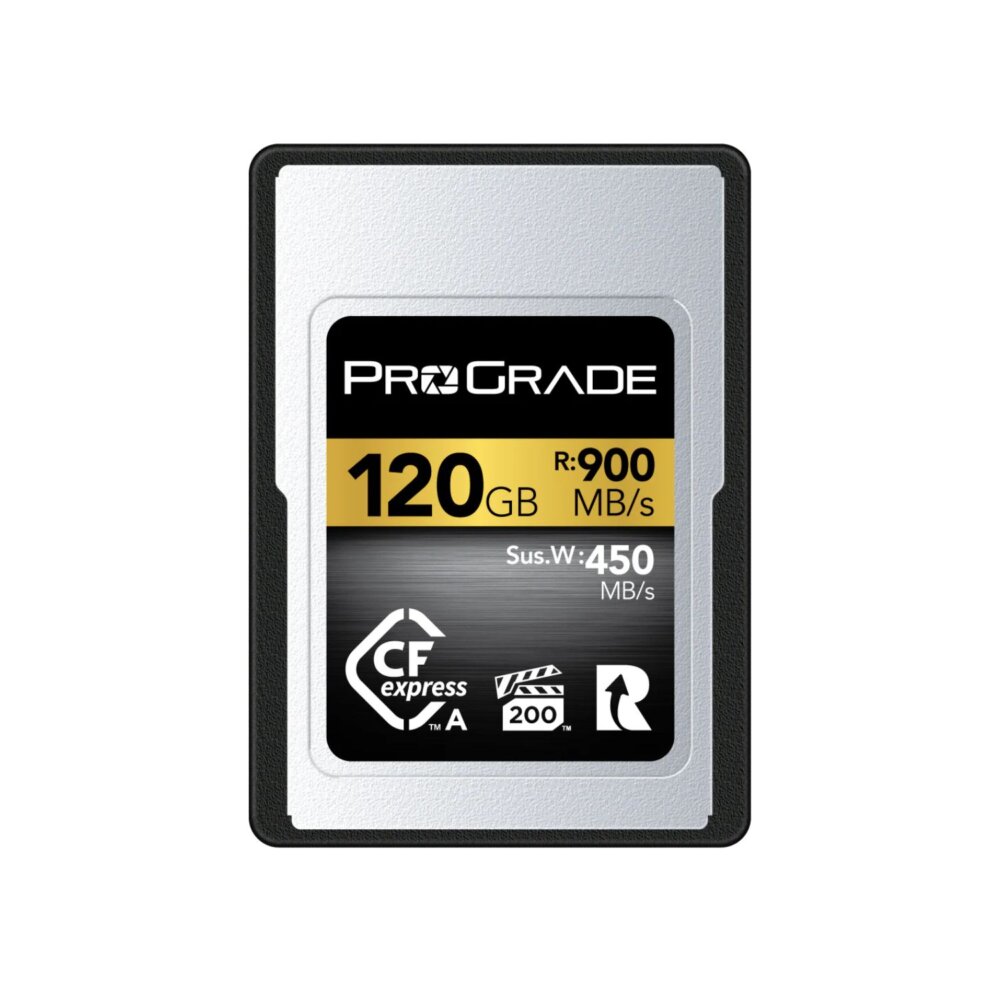 ProGrade Digital CFexpress™ 2.0 Type A Gold 120 GB Memory Card – 120GB ...