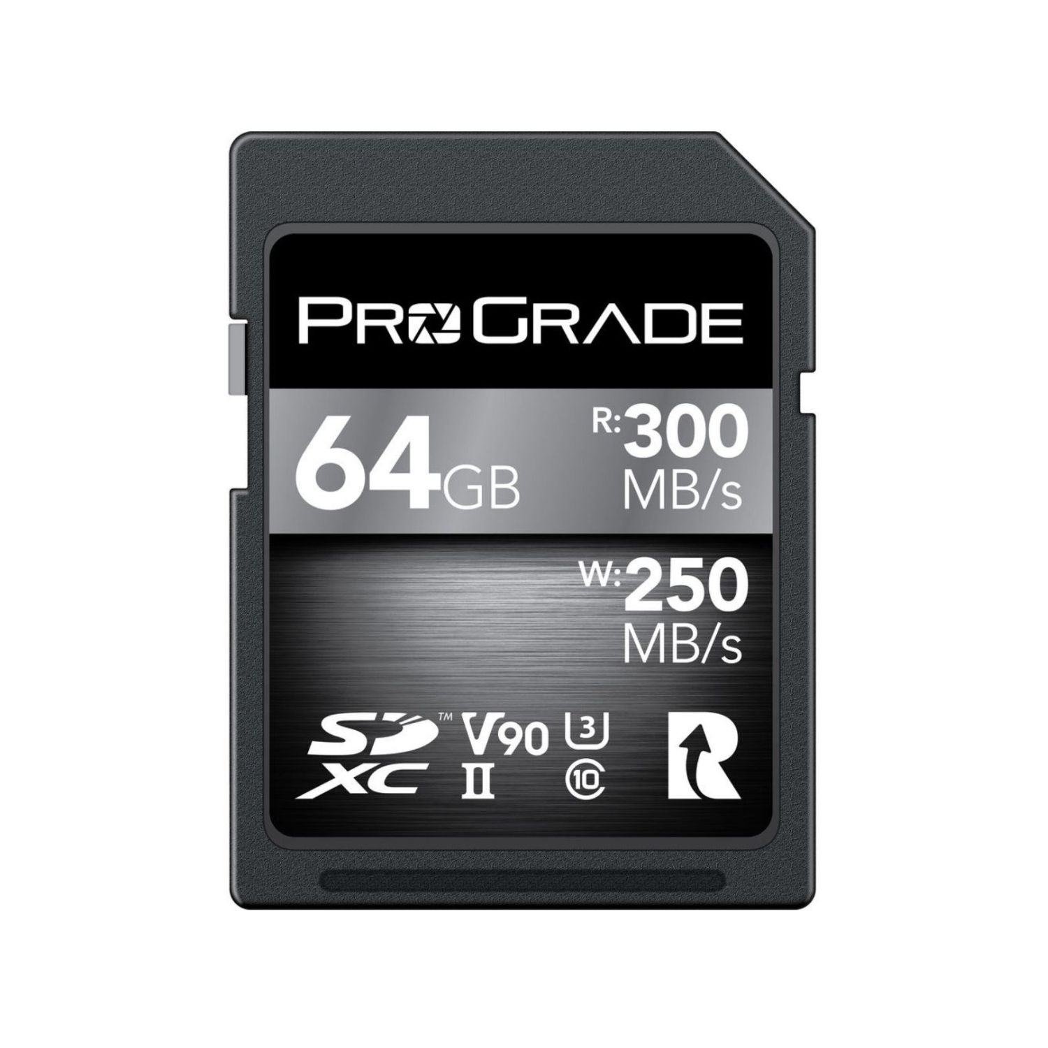 ProGrade 64GB SDXC UHS-II V90 Memory Card (Single & 2-Pack) – 300MB/s ...
