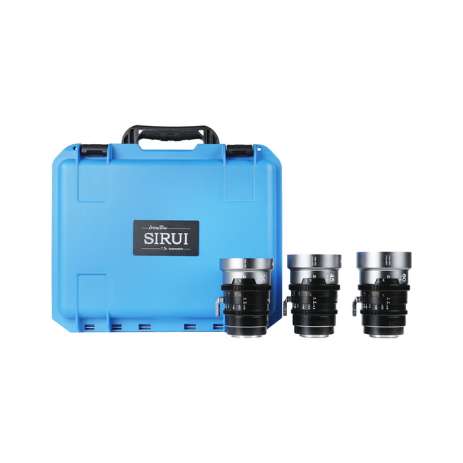 Sirui IronStar 1.5X Full-Frame Anamorphic Lens Set – T1.9 Cine Lenses ...